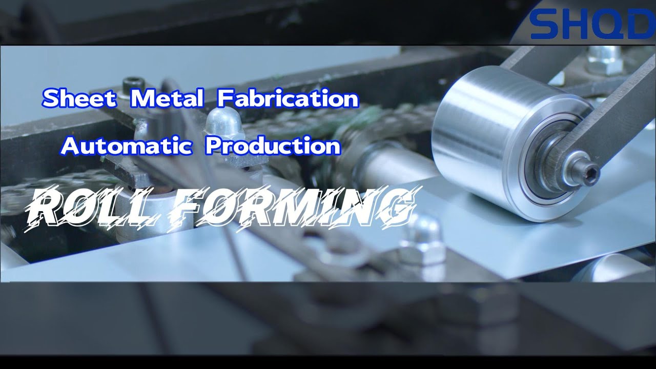 Metal Fabrication Full Automatic Roll Forming Factory - YouTube