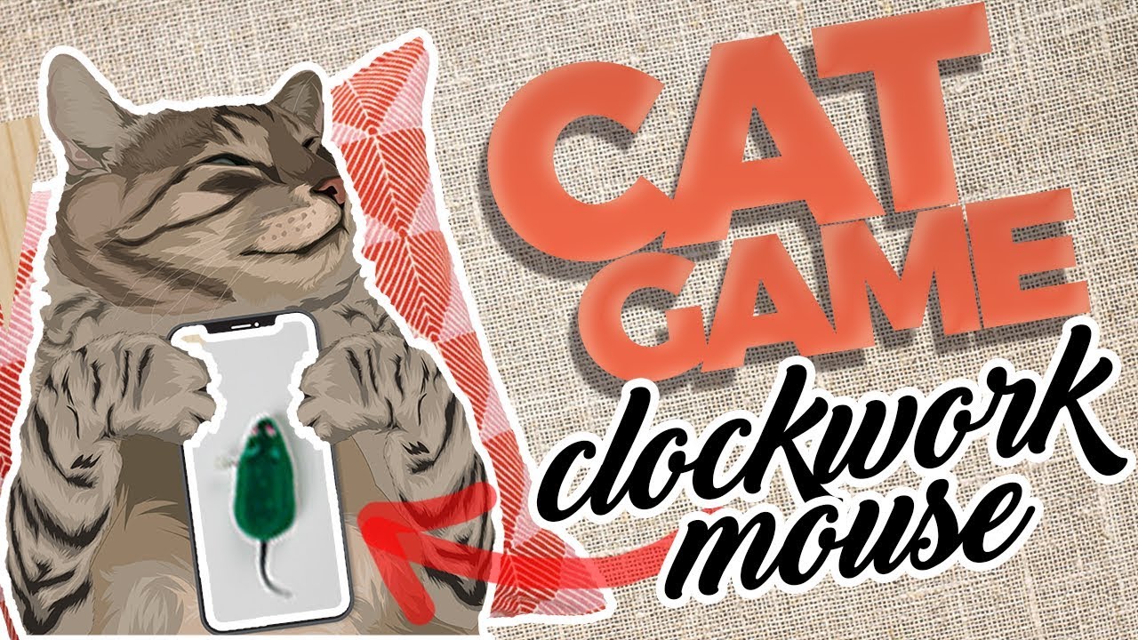 Mouse Video For Cats - Clockwork Mouse - YouTube