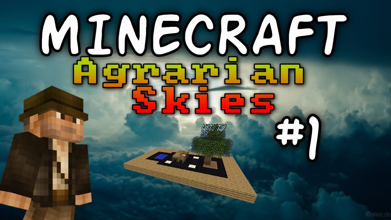 Minecraft Agrarian Skies - Part 1 So it Begins - YouTube