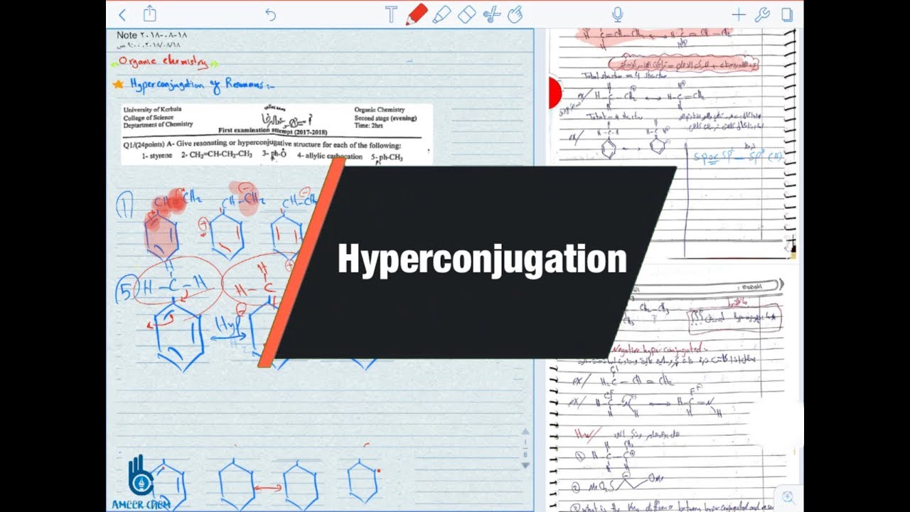 Hyperconjugation - YouTube
