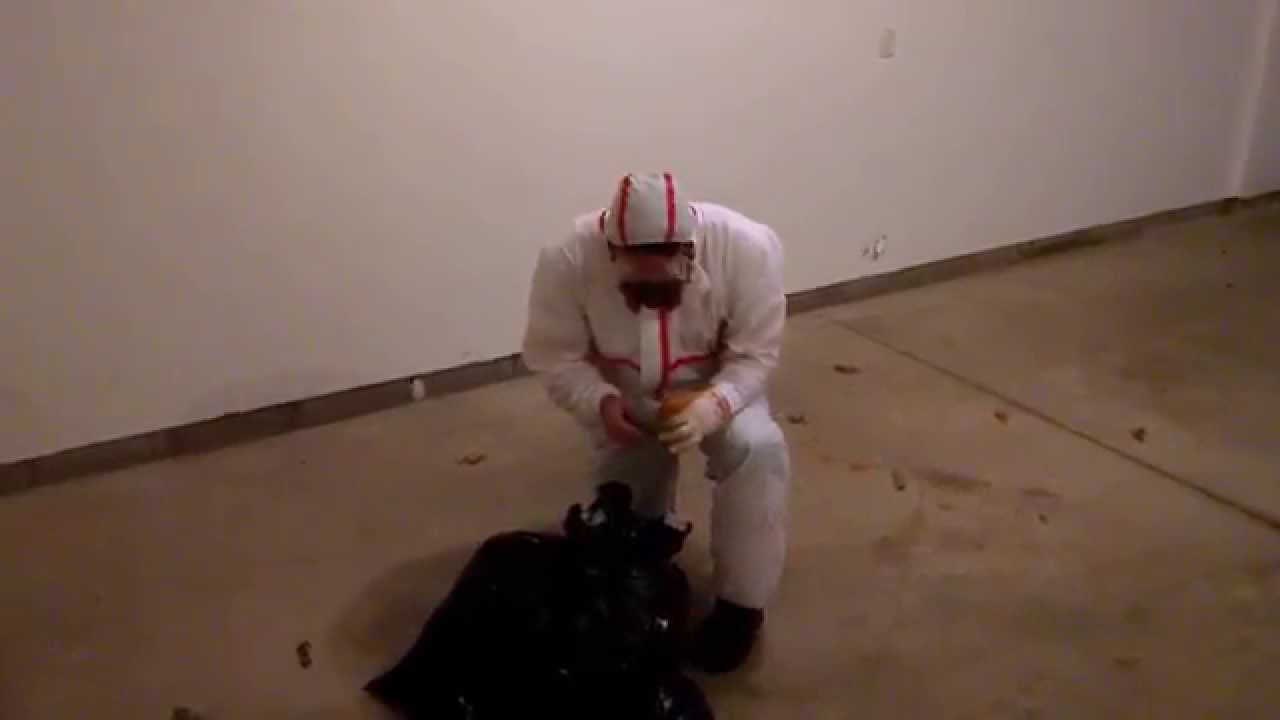 How to Properly Gooseneck a Garbage Bag for Lead-Safe Disposal - YouTube