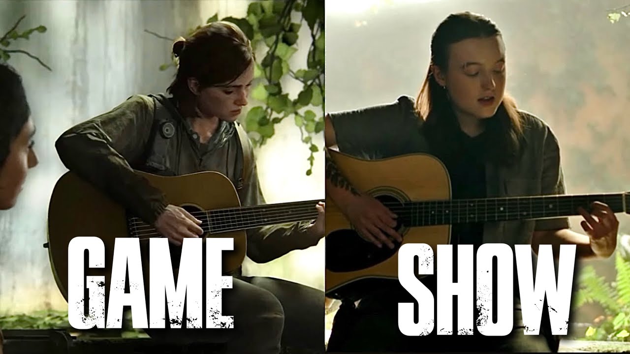 Ellie Sings Take On Me | Video game VS HBO Show Comparison | The Last ...
