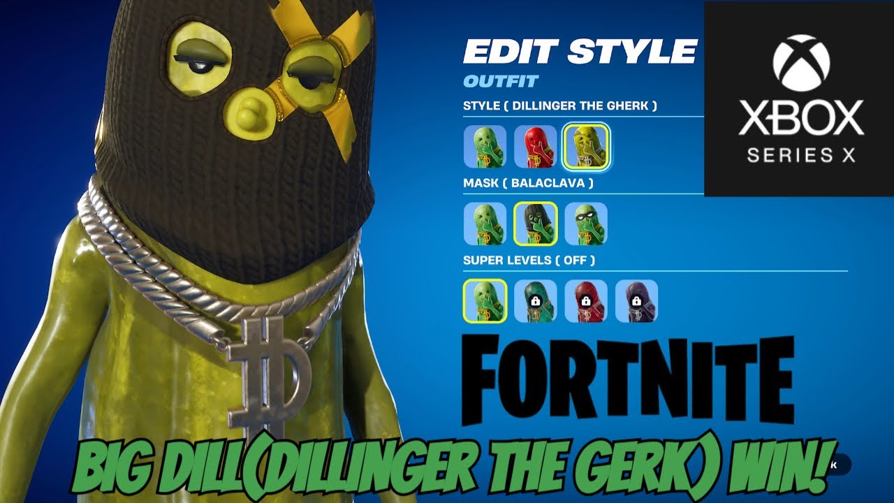 FORTNITE BIG DILL(DILLINGER THE GERK) WIN! XBOX CHAPTER 6 SEASON 2 ...