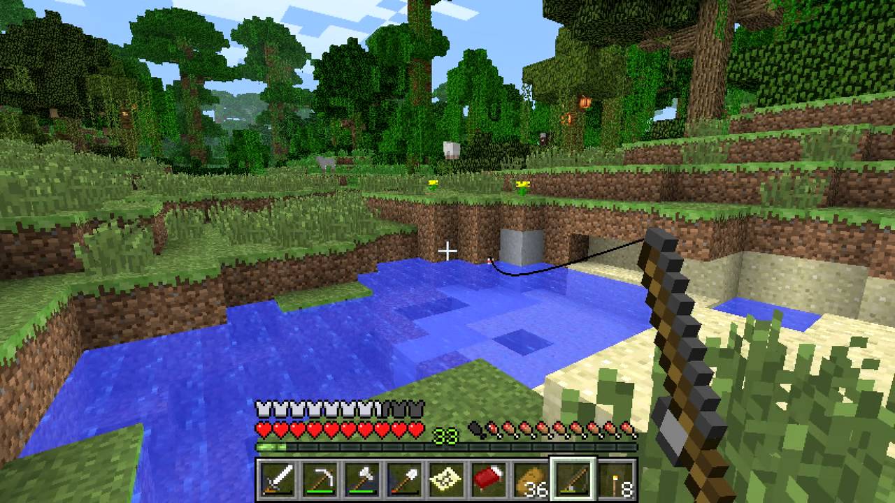 Minecraft With A Noob! - Week 95 - Watching Catfish While Feeding A Cat ...