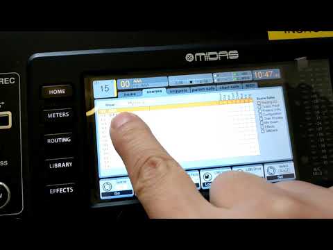 Use Midas M32 to recall Waves MultiRack's Snapshot via Midi