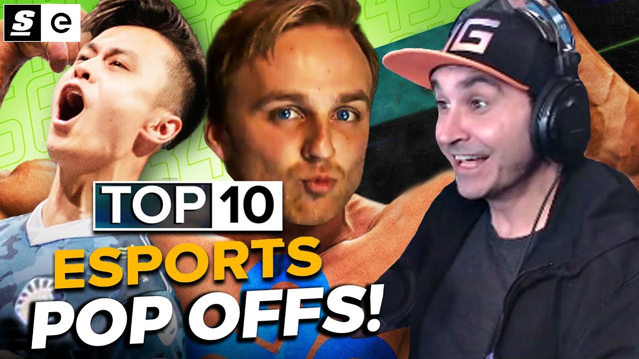 Summit1g Reacts to The Top 10 Most INSANE Esports Pop Offs We'll Never ...
