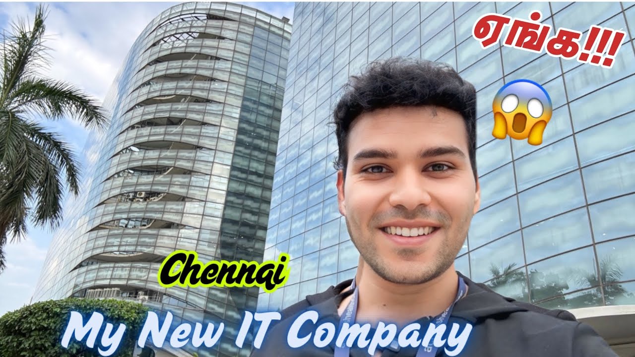 Kosmo One Ambattur Chennai 😍 My IT Company Tour Vlog IT Jobs Cosmo One ...