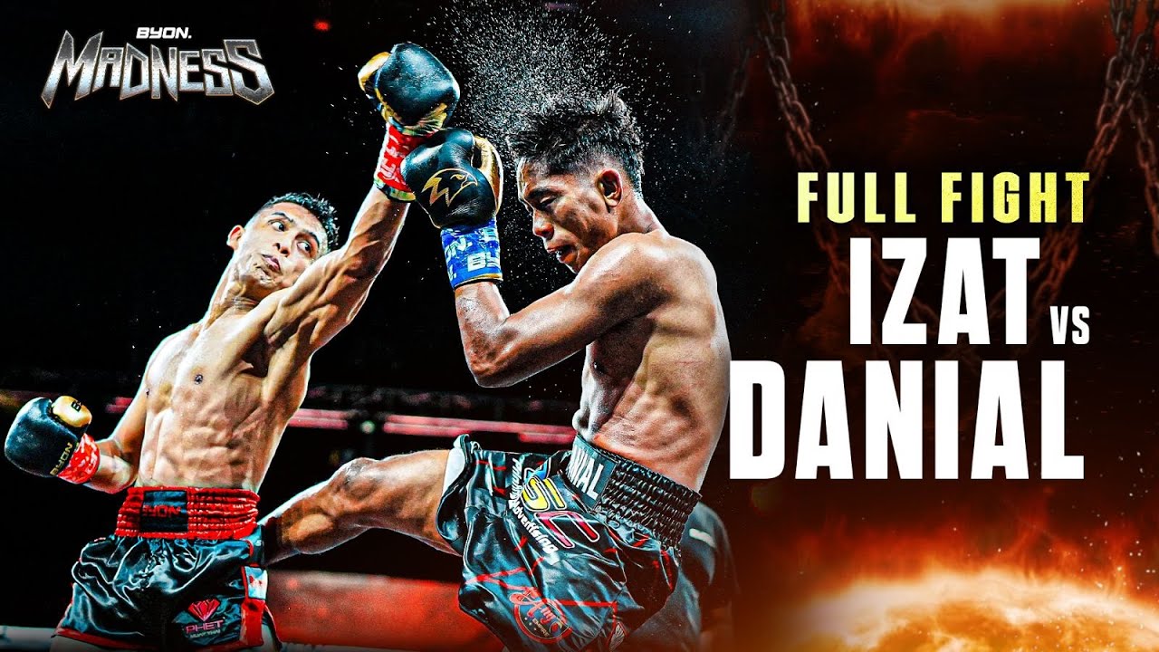 IZAT ZAKI VS DANIAL HAKIM (BYON MADNESS 2) FREE FIGHT! - YouTube