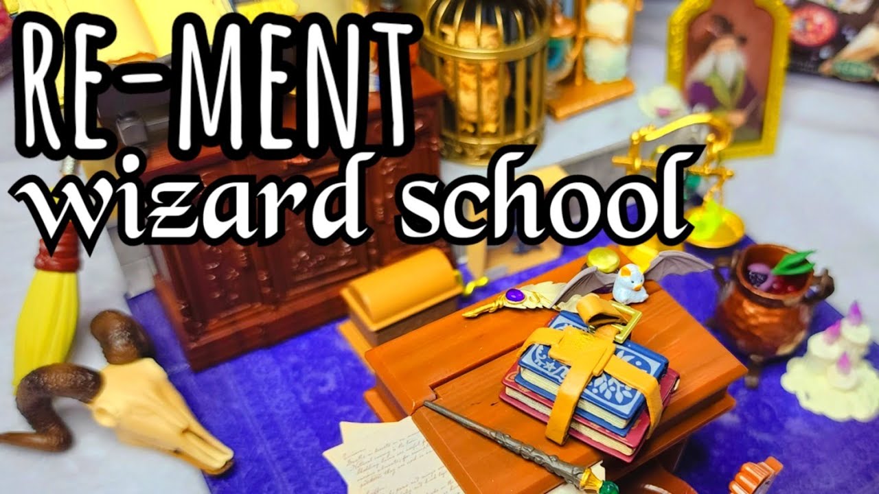 Re-Ment's School for Wizards and Witches: super tiny magic supplies ...