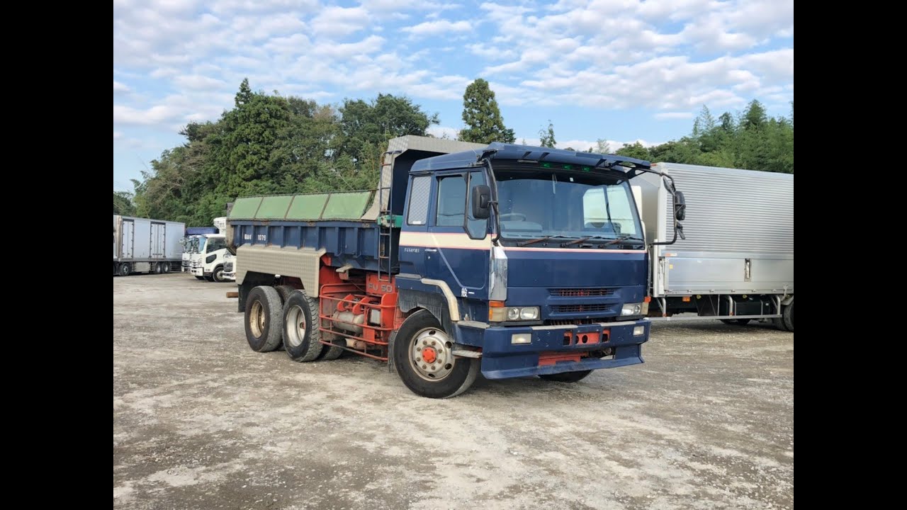1994 model, Fuso Great Dumper, 8DC11 Engine!! - YouTube