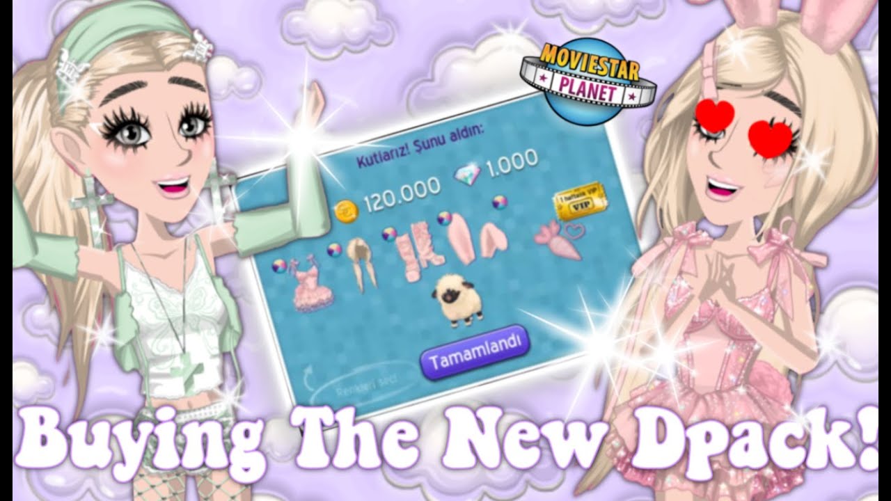 Buying The Easter 2024 Dpack Set! || MovieStarPlanet - YouTube