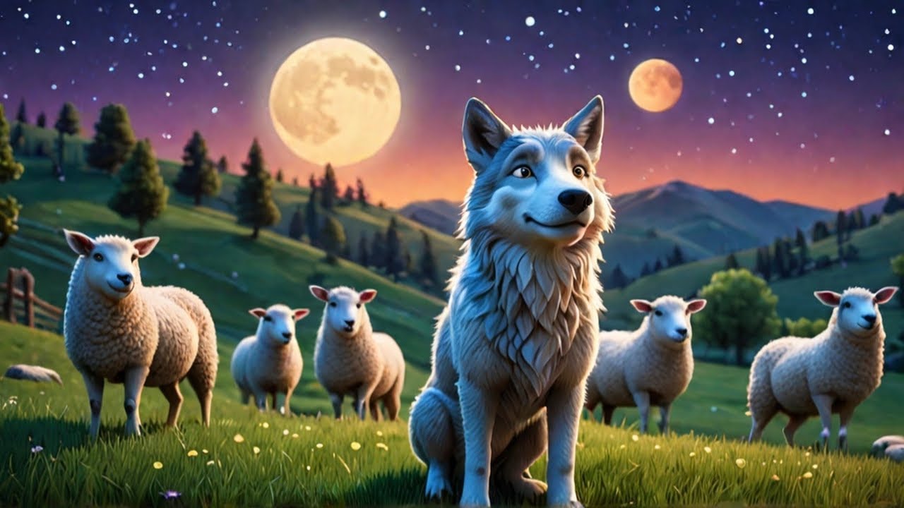 The Wolf and Seven Sheep's | Bedtime Stories for Kids and Toddlers ...