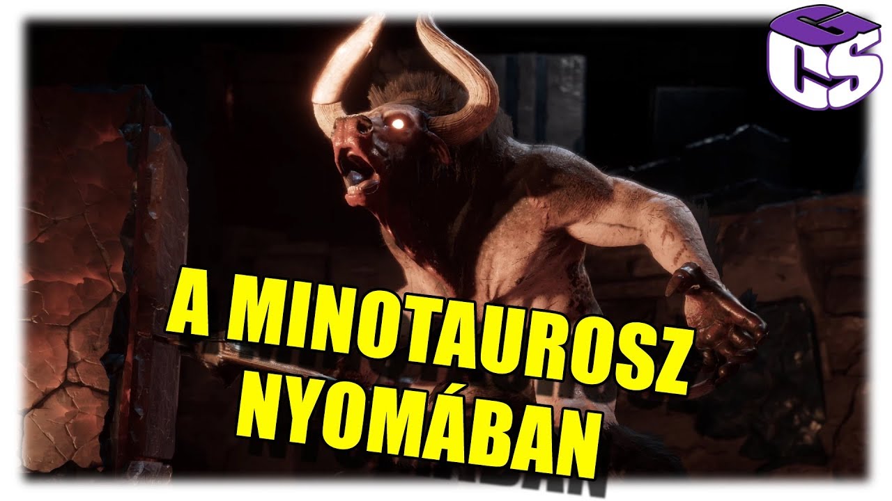 A MINOTAURUSZ NYOMÁBAN | Assassin's creed Odyssey - YouTube