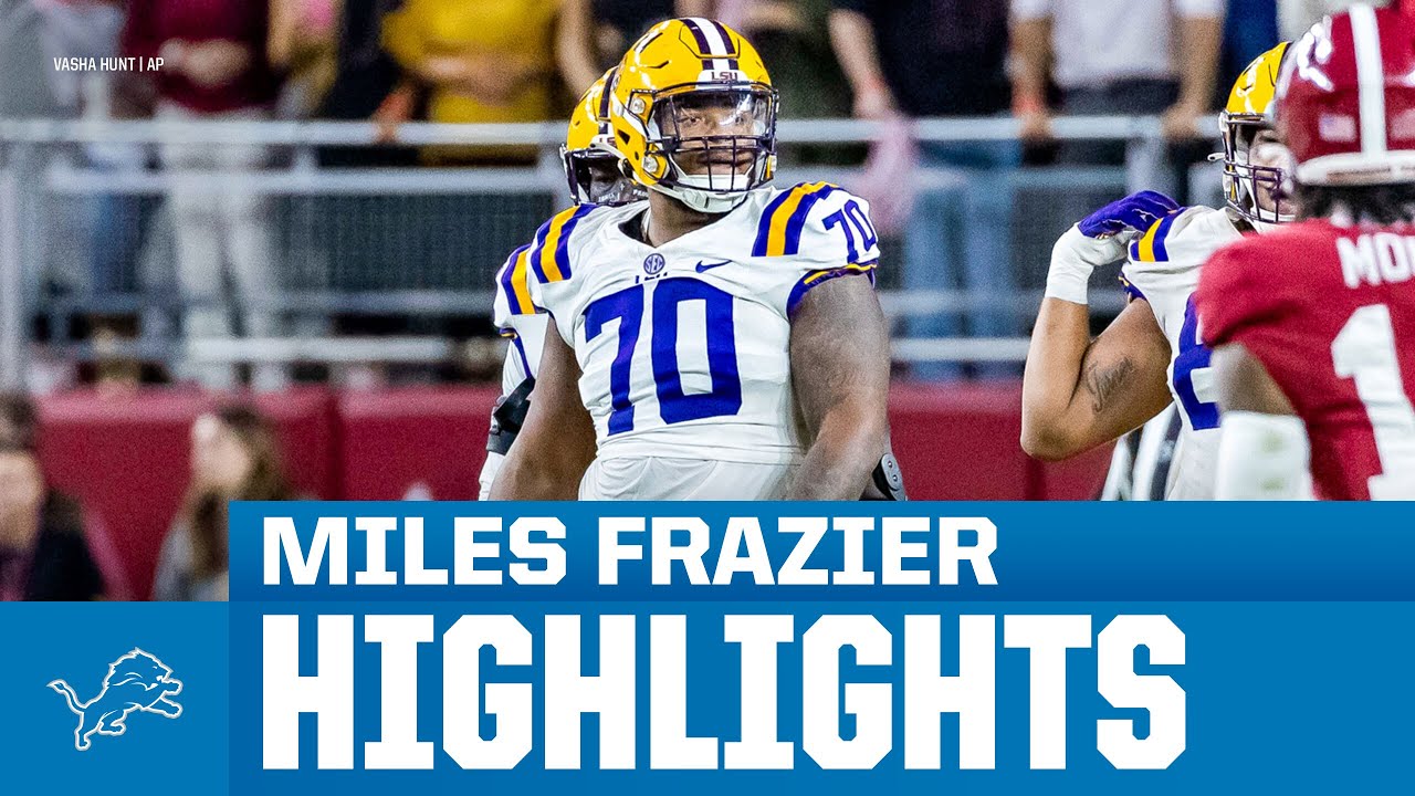 Miles Frazier Highlights | 2025 NFL Draft - YouTube