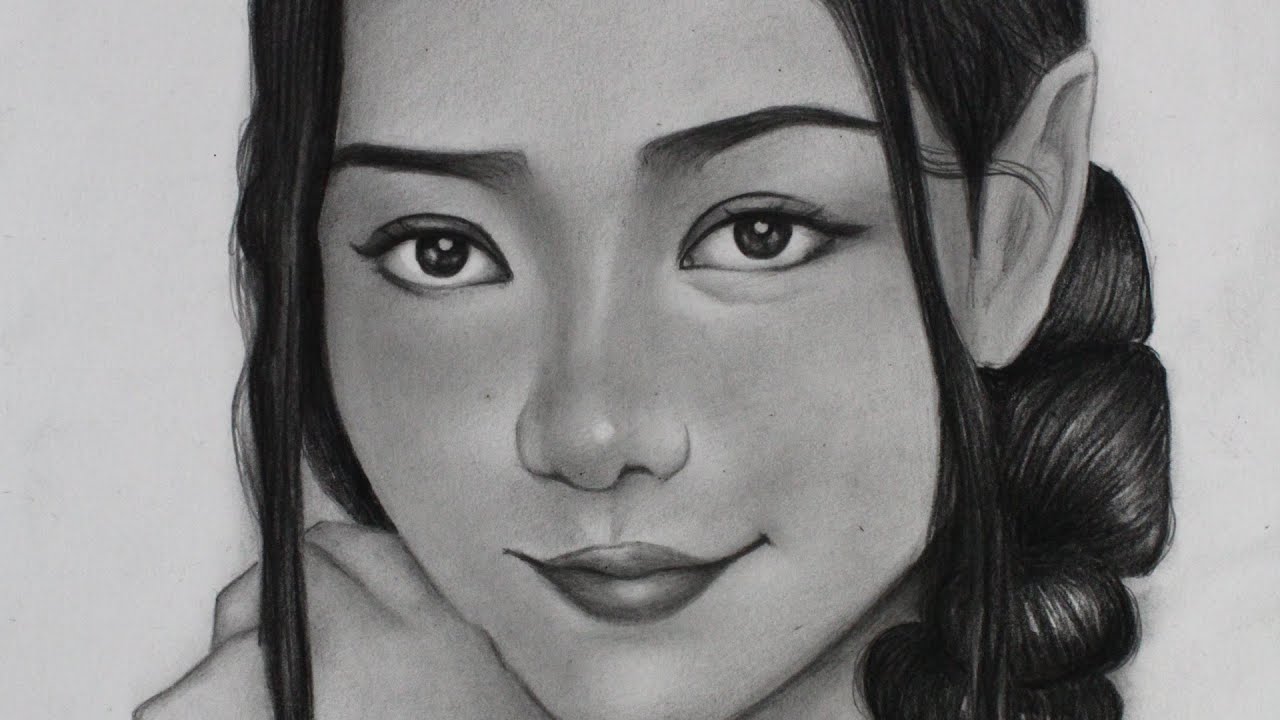 Bella Poarch Drawing / How To Draw Bella Poarch / - YouTube