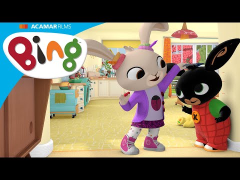 Bing dan Coco sedang mengukur garis tumbuh satu sama lain! | Bing Bahasa Indonesia |