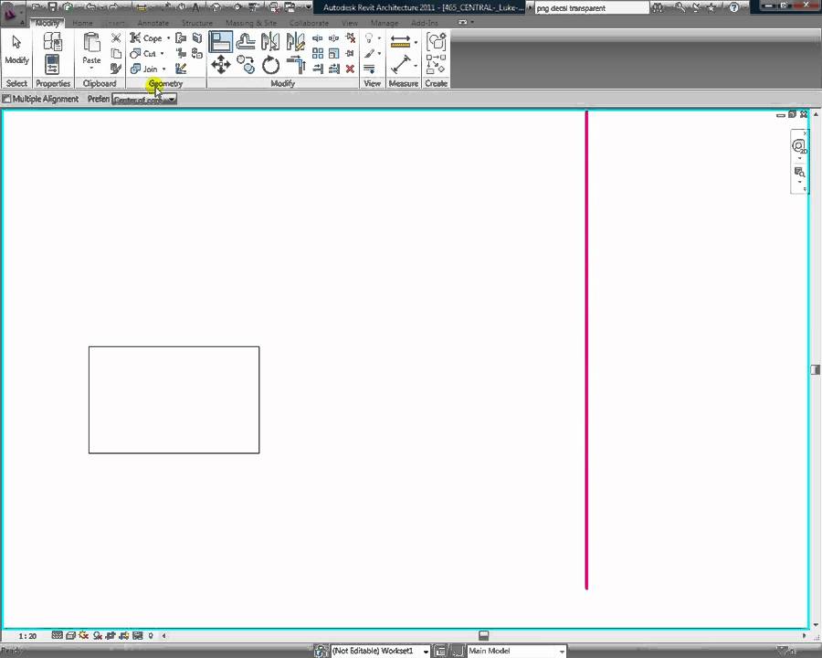 Stretch using instance parameter and weak reference plane - YouTube