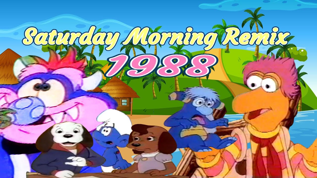 Saturday Morning Remix with commercials and bumpers | 1988 - YouTube