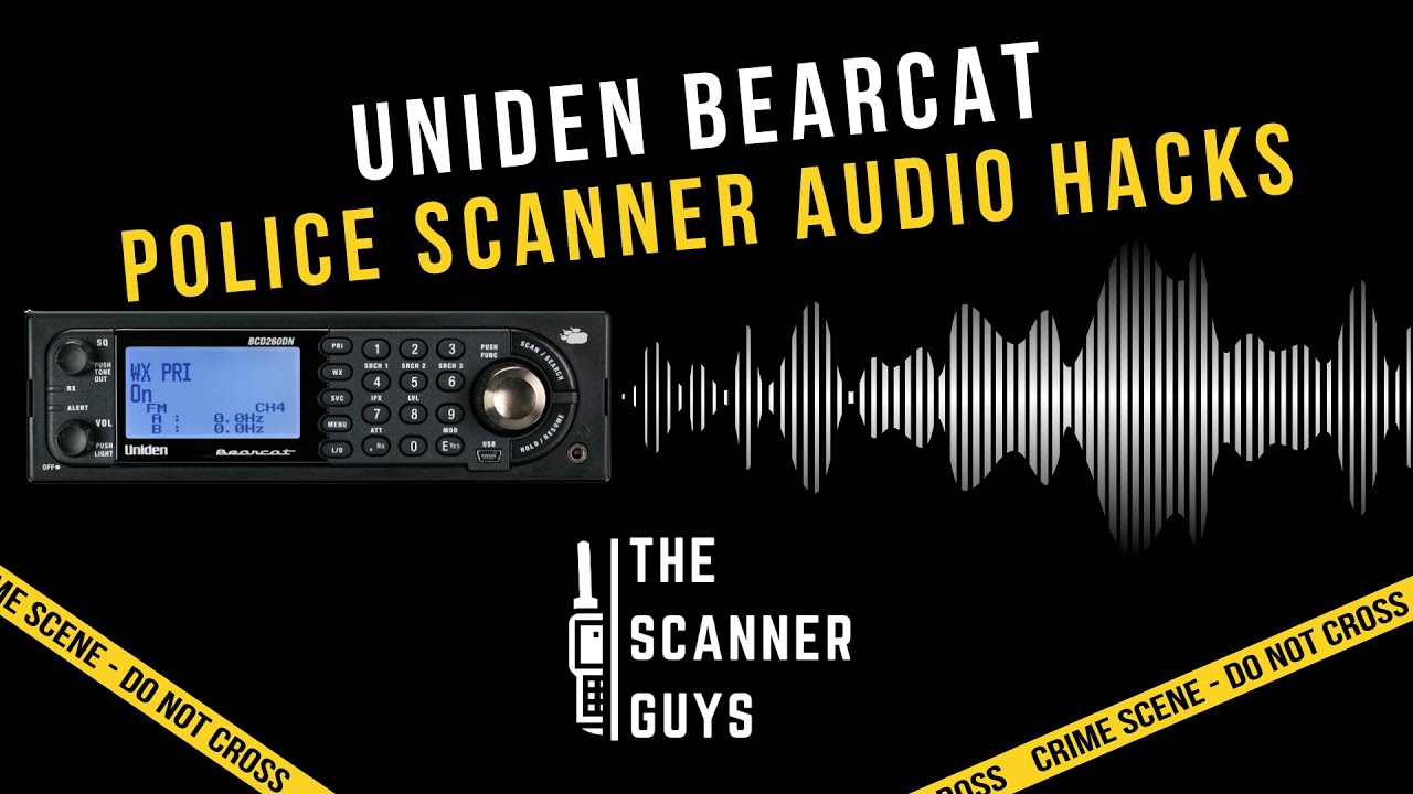 Uniden Bearcat Police Scanner Audio Hacks - YouTube