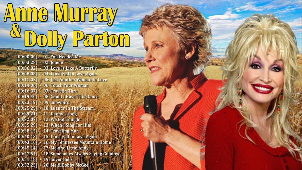 Anne Murray, Dolly Parton Classic Country Music Greatest Hits - Female ...