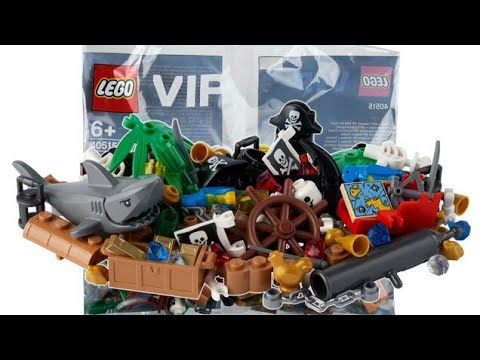 Lego VIP set # 40515 pirate accessories [Smile in life] - YouTube