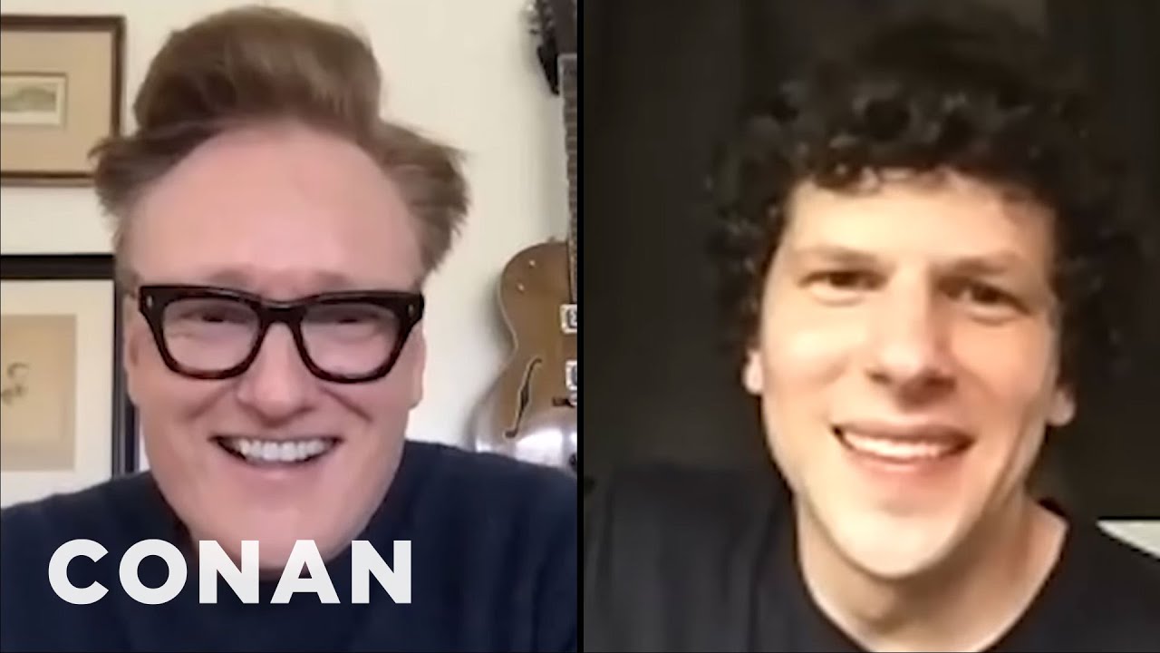 Jesse Eisenberg Is Social Distancing In An RV | CONAN on TBS - YouTube