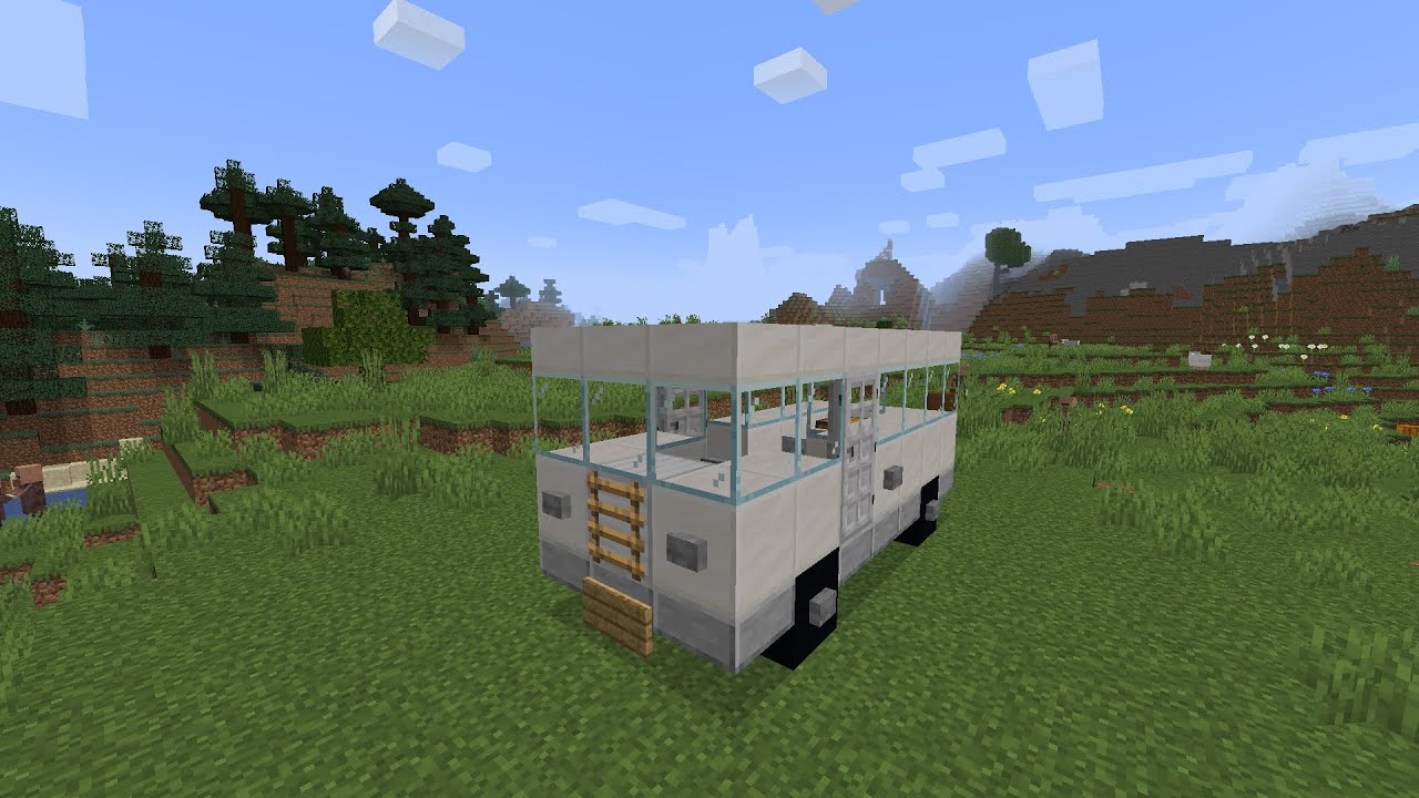 Minecraft : Membuat Mobil Van - YouTube