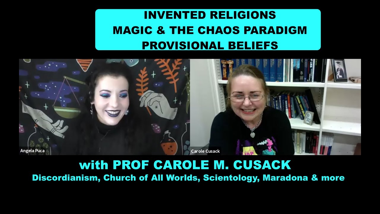 Invented Religions & Magic with Prof Carole Cusack - YouTube