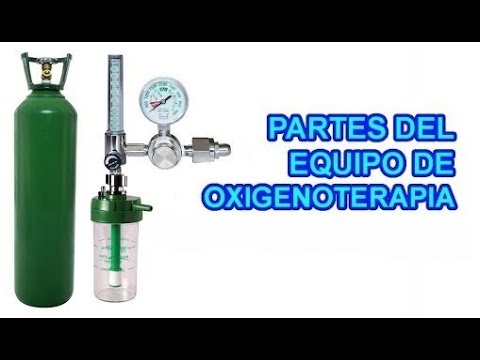 🔴 PARTES DEL EQUIPO DE OXIGENOTERAPIA - YouTube