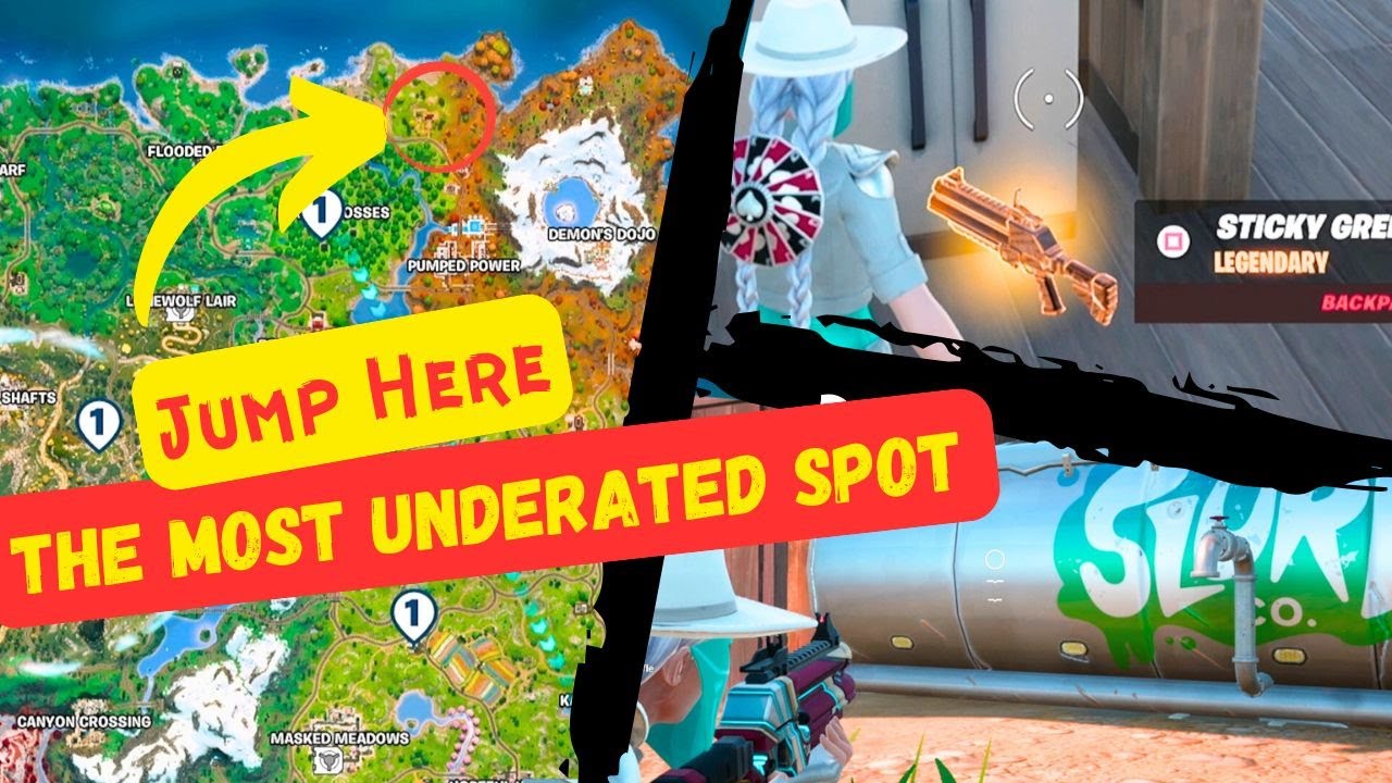 Secret Drop Location in Fortnite Chapter 6 | Best Loot Spot for Easy ...