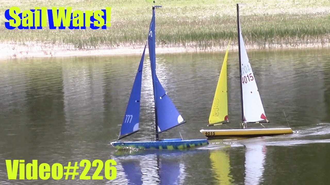 Sail Wars! Memorial Day Soling Regatta 2023 Race6a Video#226, RC ...