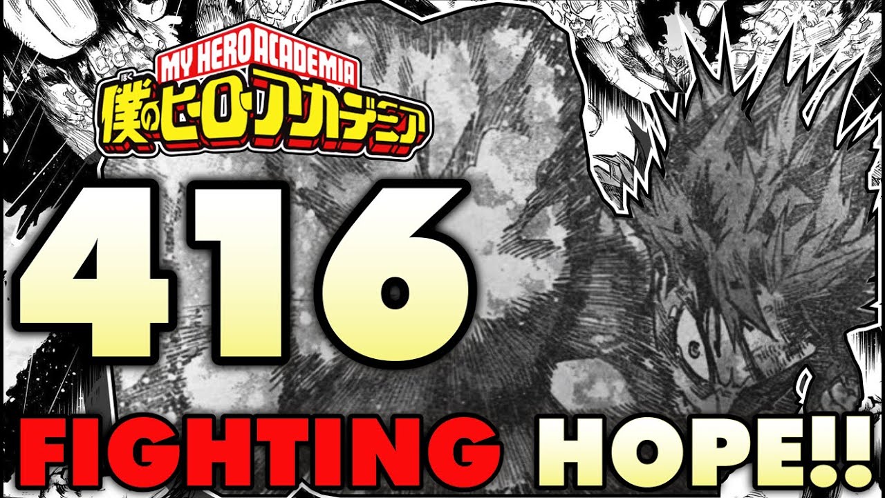 A FINAL HOPE? MIDORIYA GOES HOME!? | My Hero Academia Chapter 416 ...