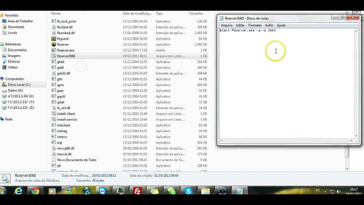 EXECUTANDO O PROGRAMA NAO CARREGAR FIREBIRD - YouTube