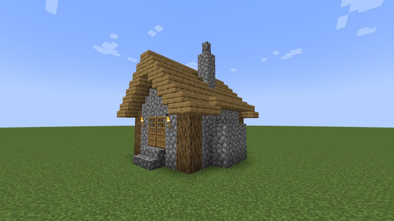 Minecraft How to build: Cách xây các ngôi nhà/công trình trong làng 1. ...