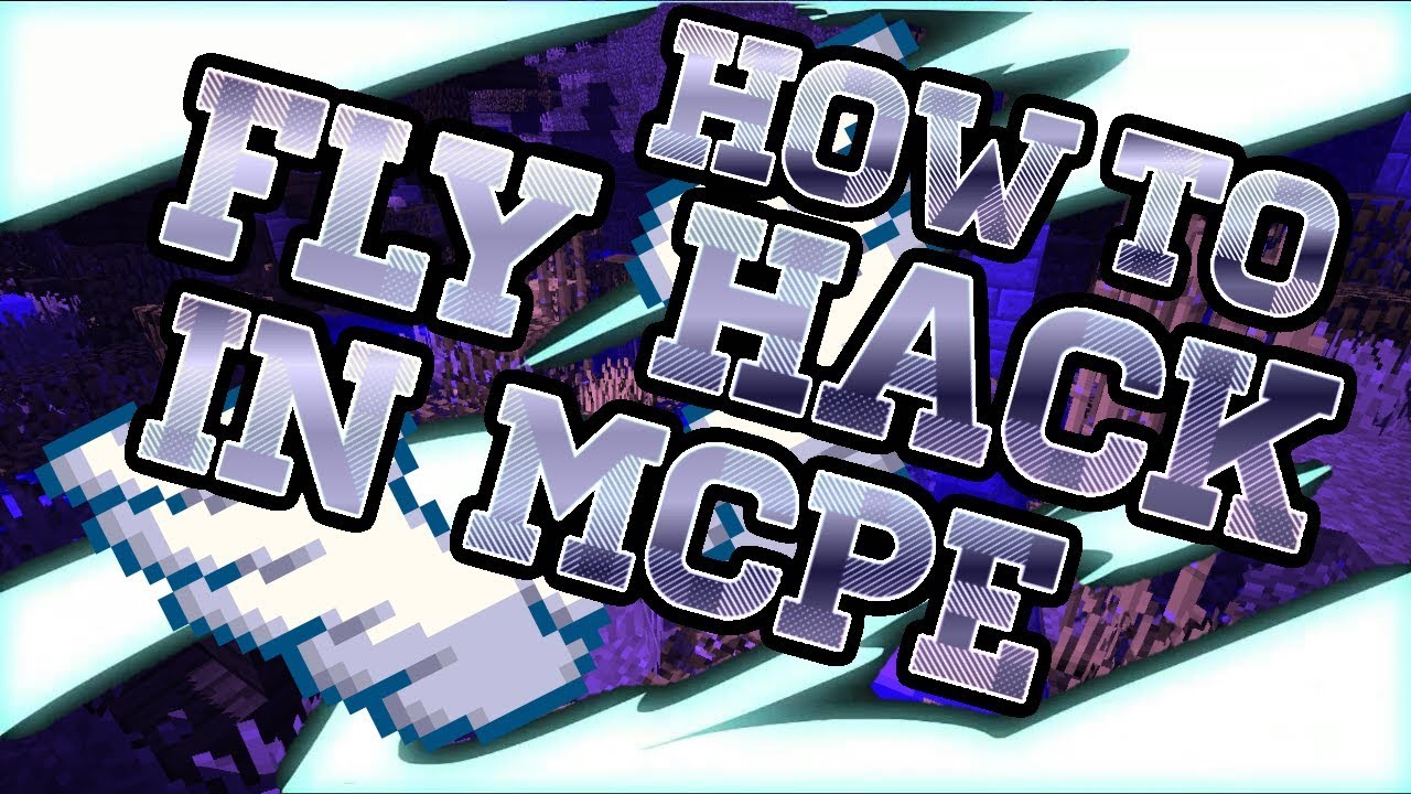 HOW TO FLY HACK IN MCPE 1.2.6/1.2.7 SERVERS - YouTube