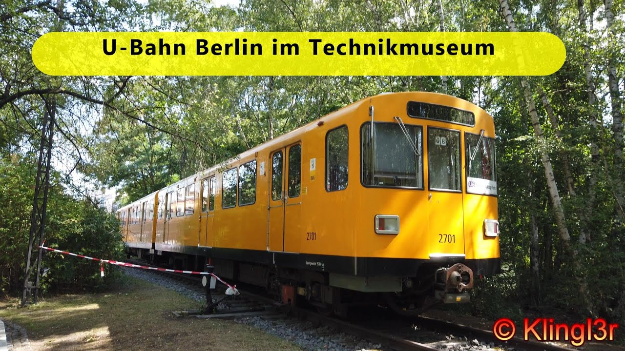 U-Bahn Berlin - Sonderausstellung im Deutschen Technikmuseum - AI Jk ...