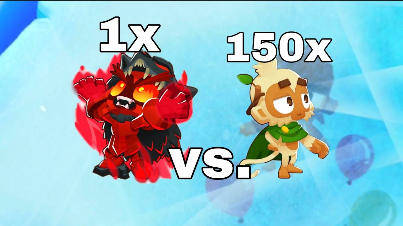 Btd6 1 avatar of wrath vs. 150 tier0 druids - YouTube