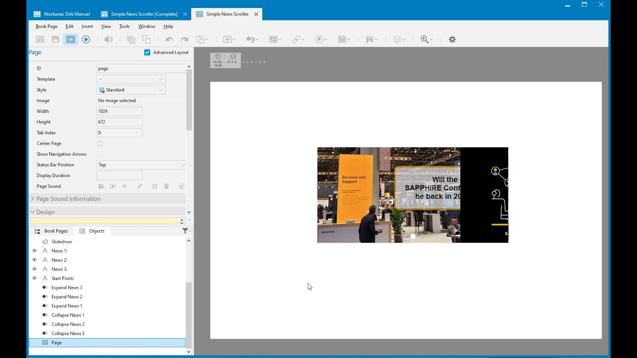 Creating a simple News Scroller - YouTube