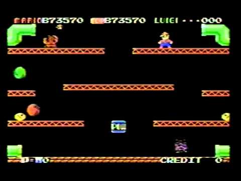 Colecovision Mario Bros - Killscreen - YouTube