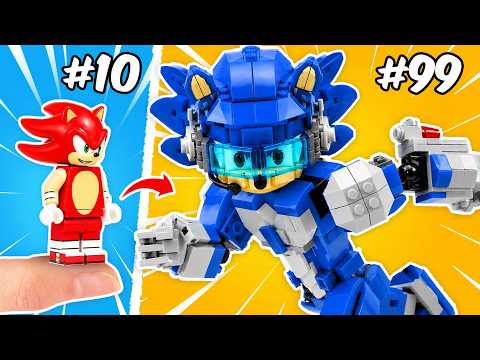 Construí el Universo LEGO Sonic Gold y Silver | ROBO Bricks en Español