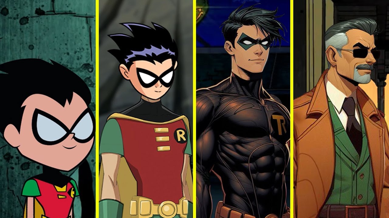 Robin Growing Up Compilation - YouTube