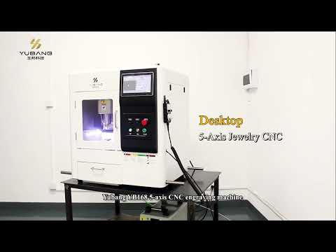 YB168 Desktop 5-Axis CNC Jewelry Engraving Machine