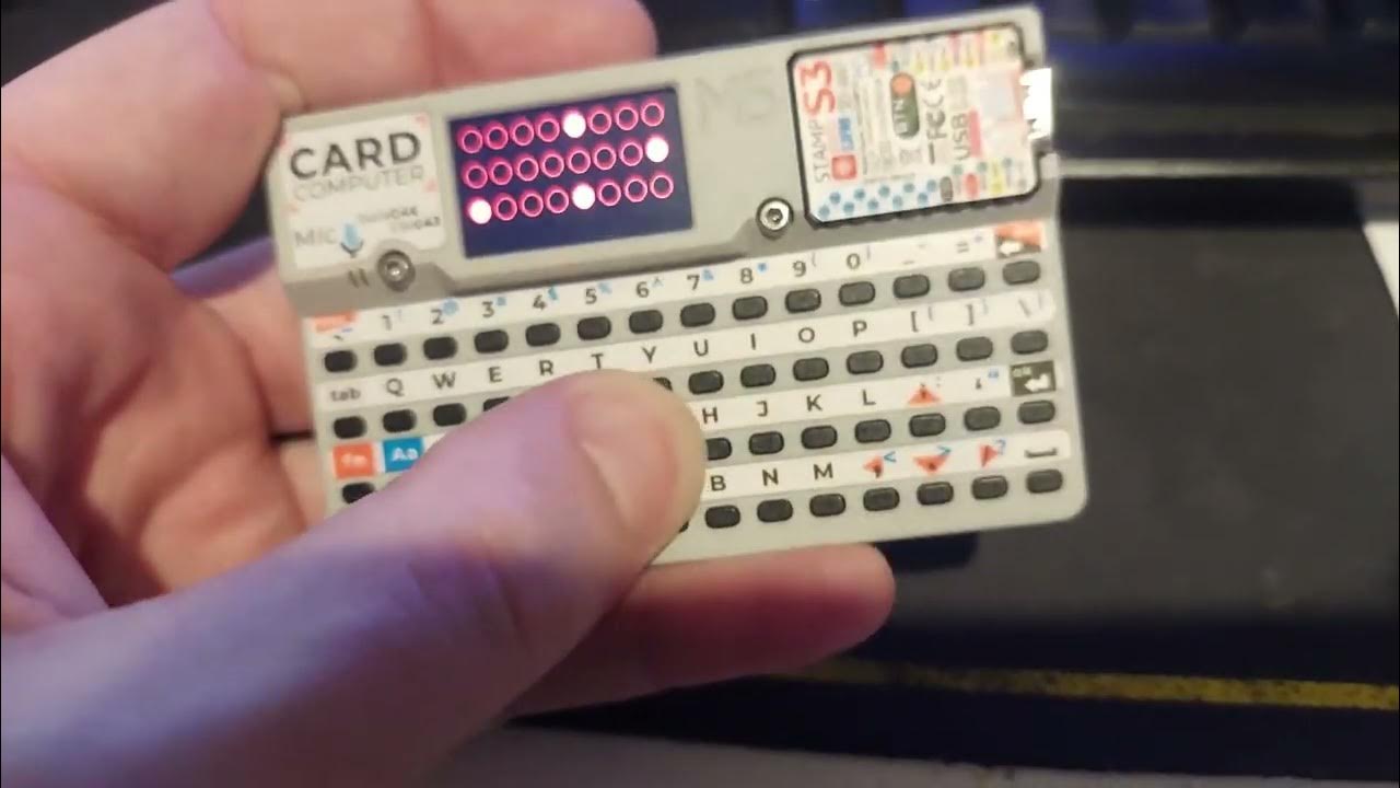 Cardputer Circuitpython - Drum Sequencer - YouTube