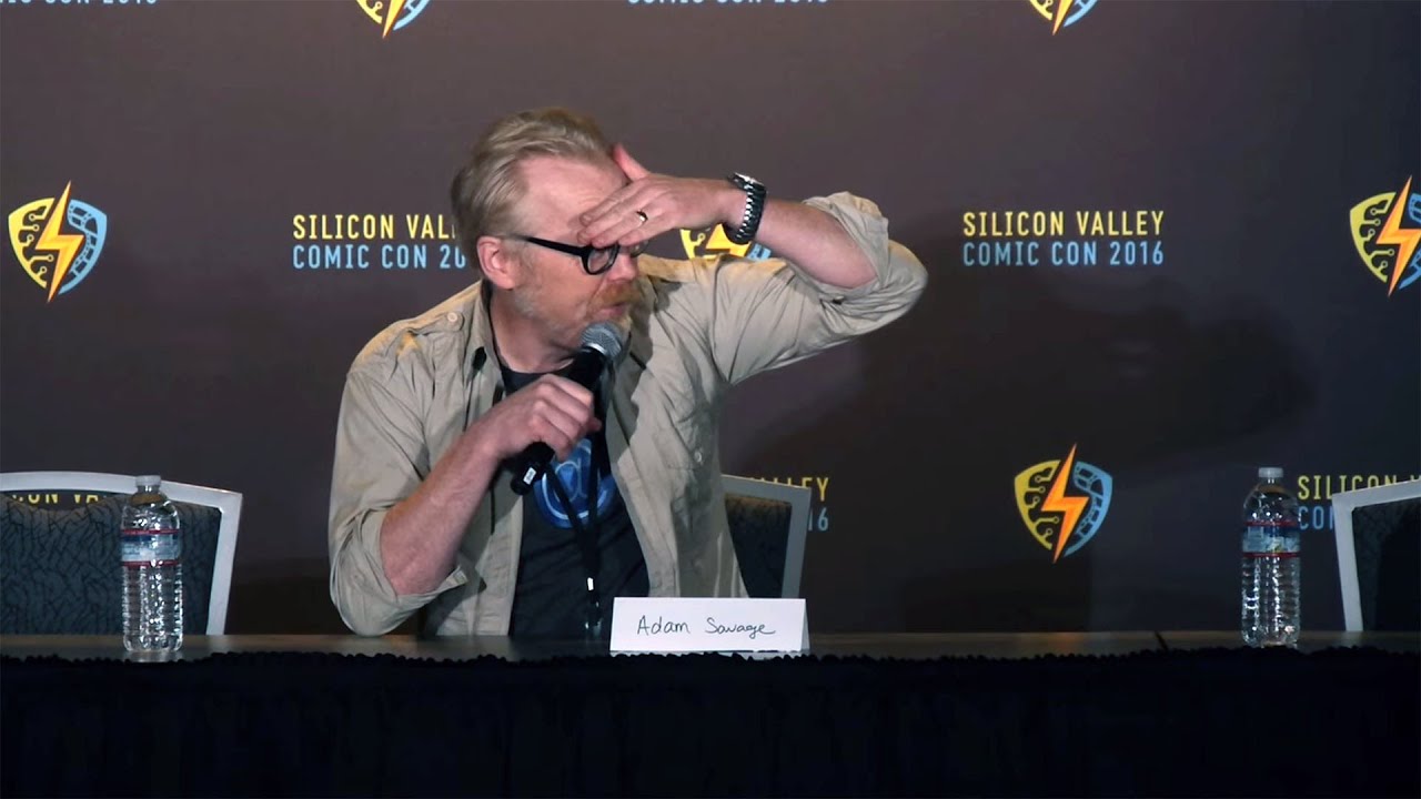 Adam Savage Answers Questions at Silicon Valley Comic Con! - YouTube