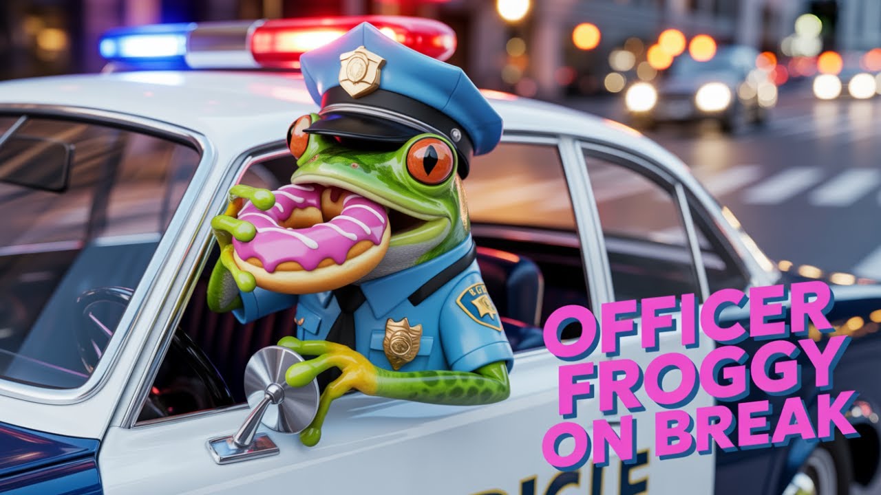 Officer Froggy On Break - YouTube
