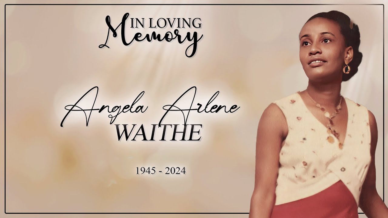 Celebrating the Life of Angela Arlene Waithe - YouTube