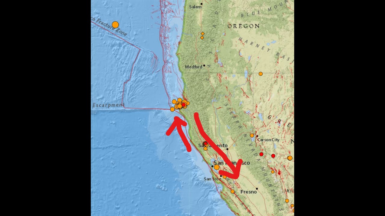 Northern California Aftershocks continue.. West Coast Earthquake update ...