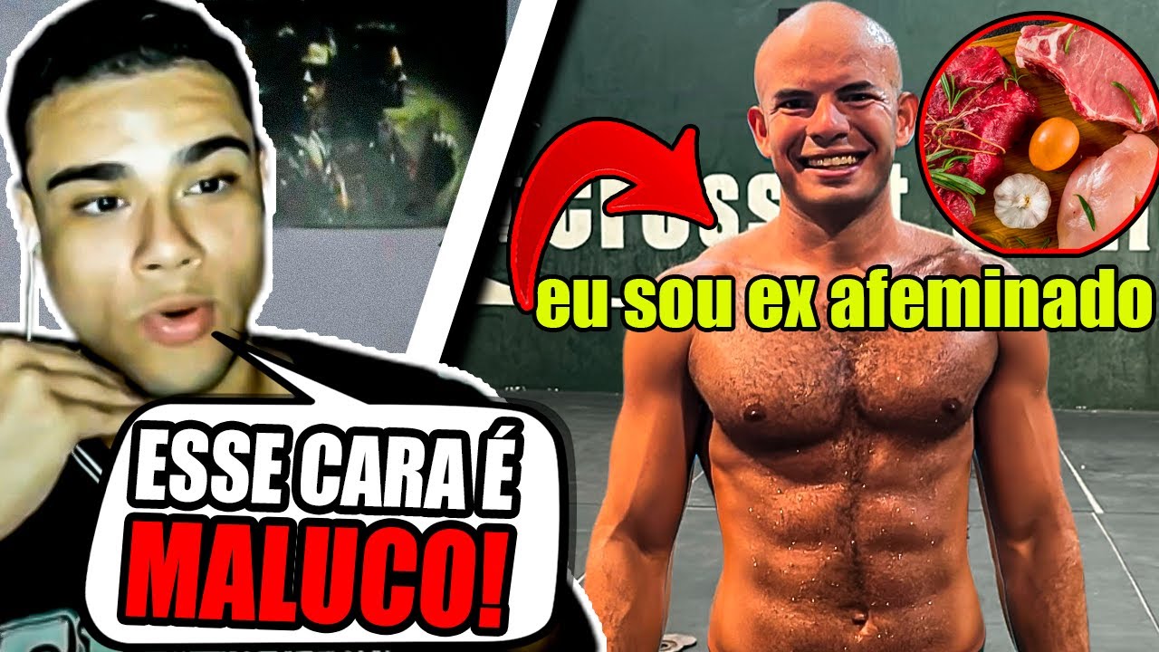 WALLACE GAMER REAGINDO A DIETA DA SELVA (roberto brandini) - YouTube