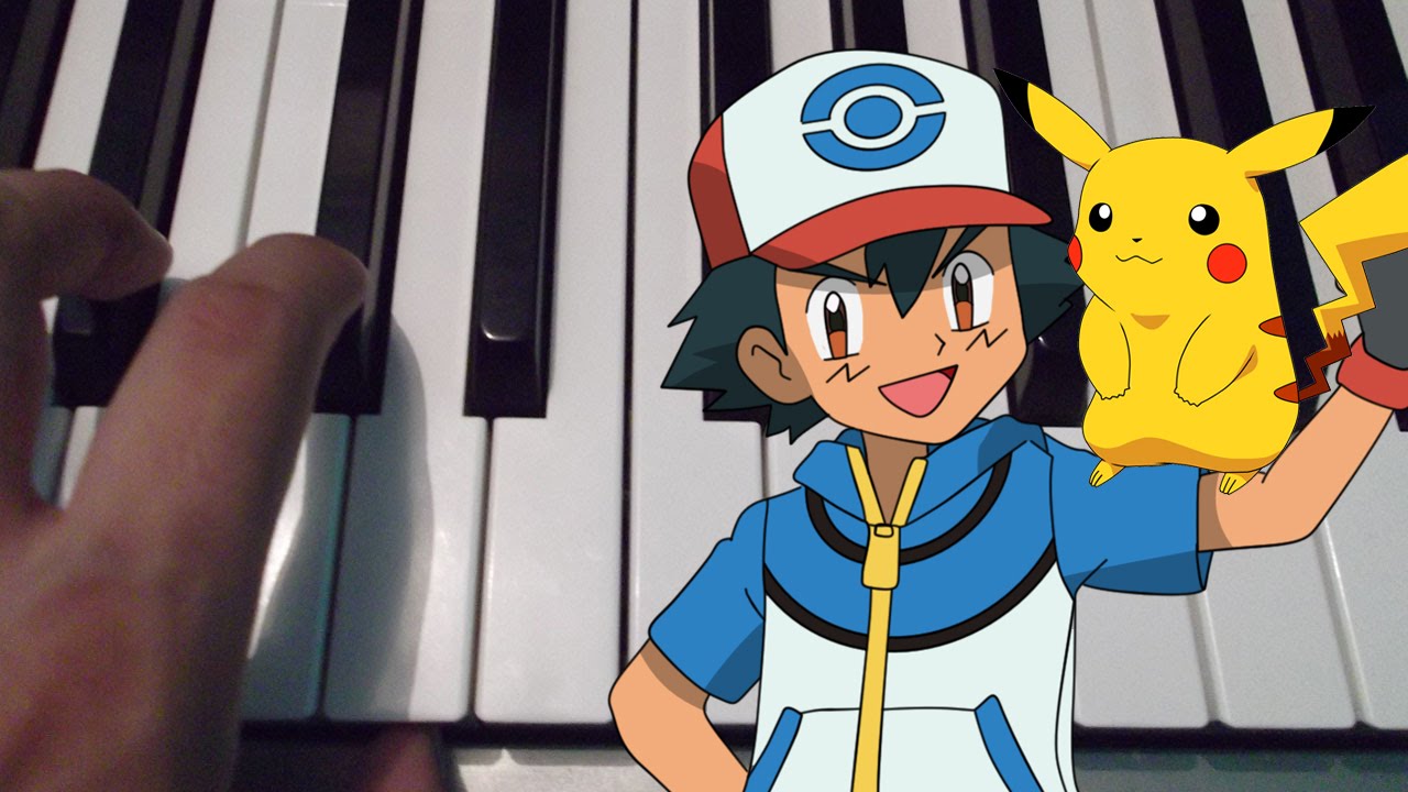 Pokemon / Atrapalos ya / Piano Tutorial / Cover / Notas Musicales - YouTube