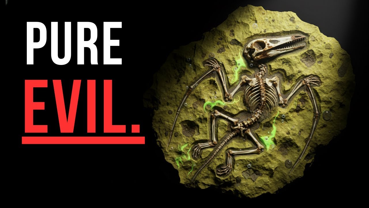 The Only Pterosaur Ever Found Inside Dinosaur Vomit - YouTube